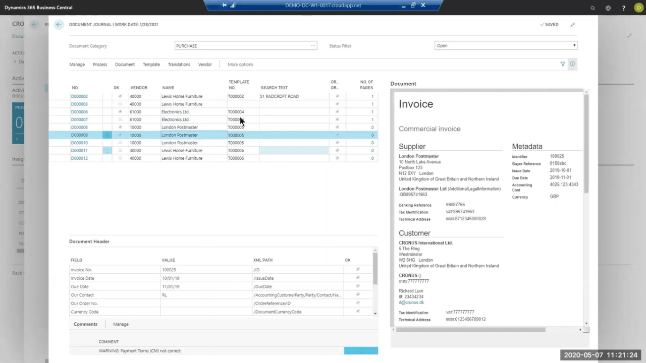Continia Document Capture - DIMNEO